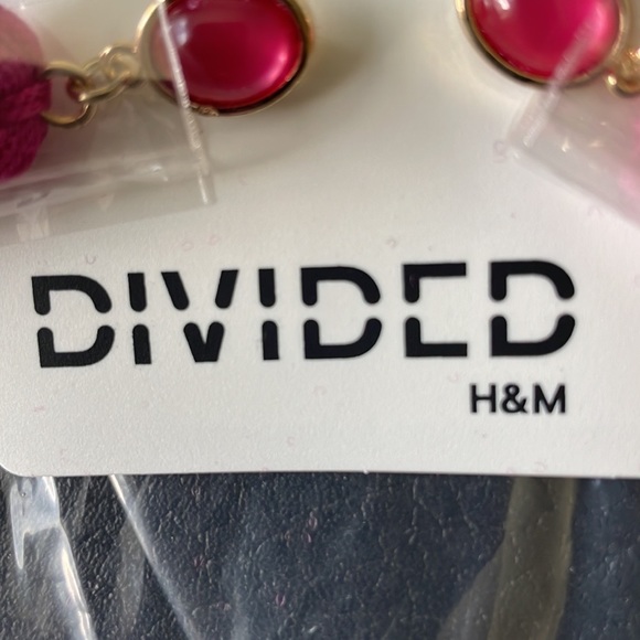 H&M | Jewelry | Hm Pink Tassel Earrings | Poshmark